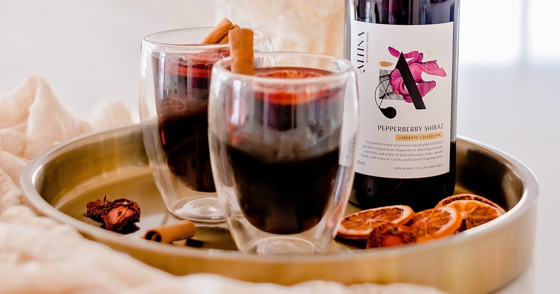 Easy Non-Alcoholic Strawberry Mulled Wine Recipe – Altina Drinks